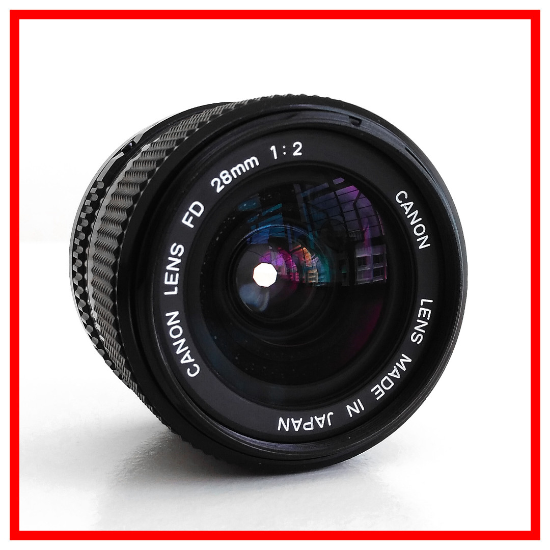 Canon nFD 28mm F2.0 (Canon FD mount), Photography, Cameras on Carousell