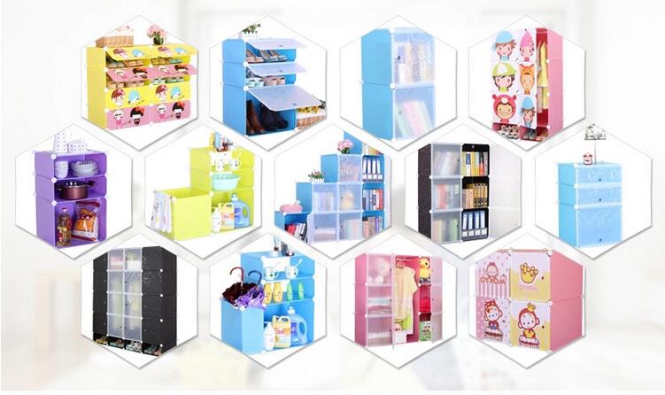 DIY Modular Cube Storage Cabinet System, Furniture & Home Living ...