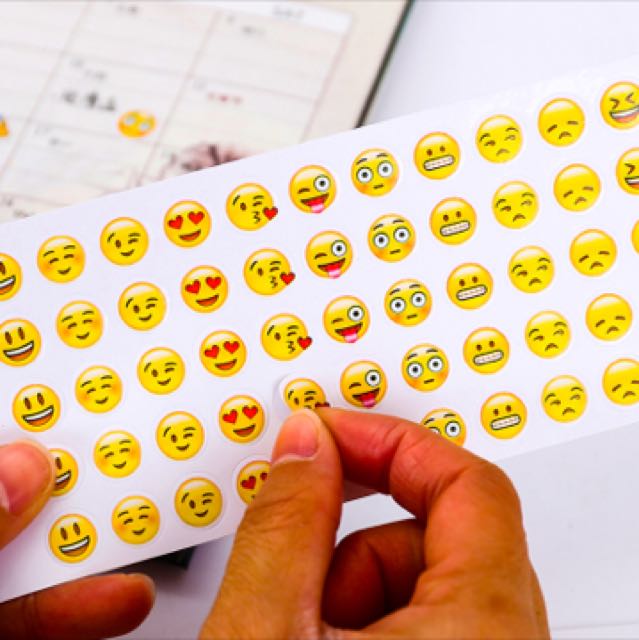 Emoji Sticker, Bulletin Board, Preorders on Carousell