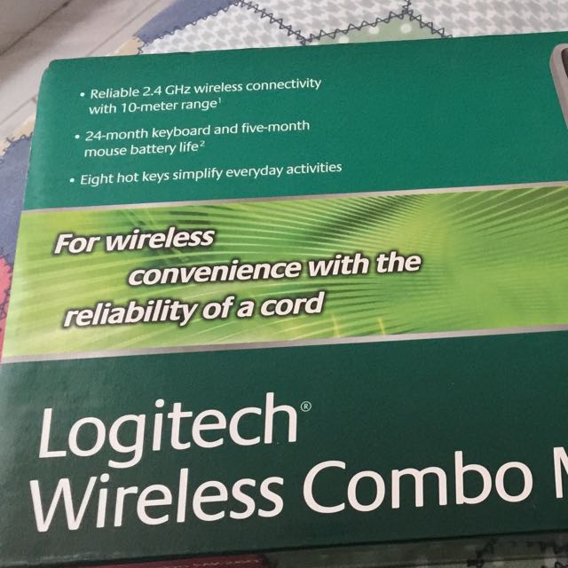 Logitech Wireless Keyboard Combo Computers And Tech Parts And Accessories Computer Keyboard On