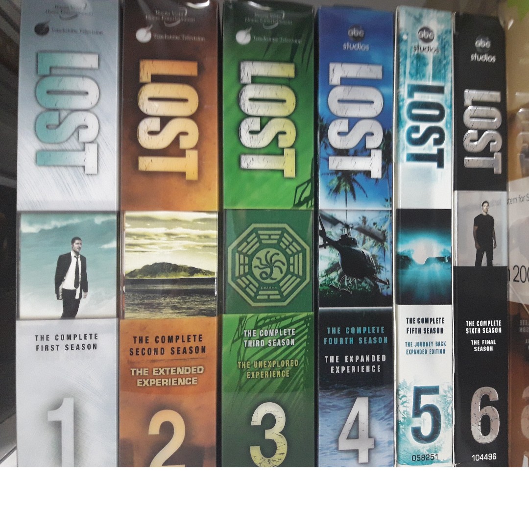 LOST TV Series Seasons 1-6 Boxsets DVD, Hobbies & Toys, Music & Media ...