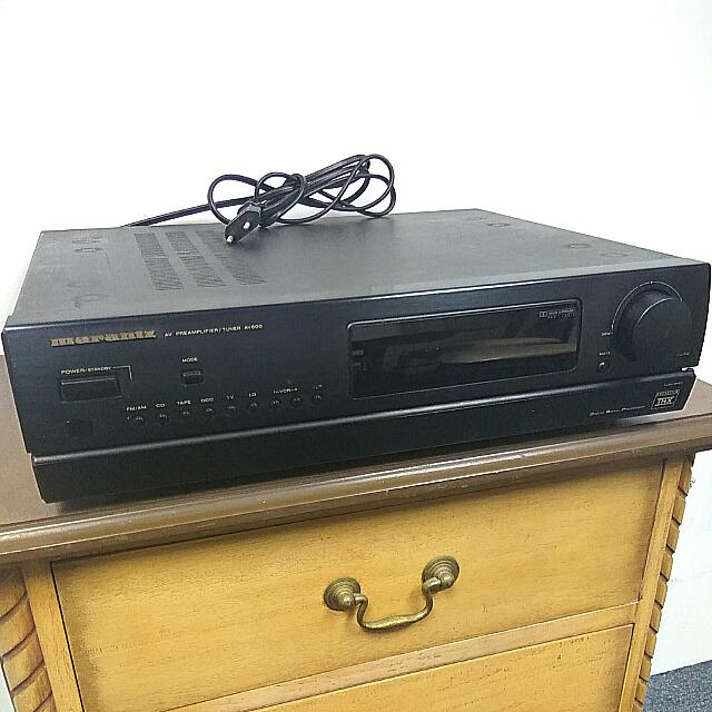 Marantz AV600 AV Preamplifier/Tuner, Audio, Other Audio Equipment on ...
