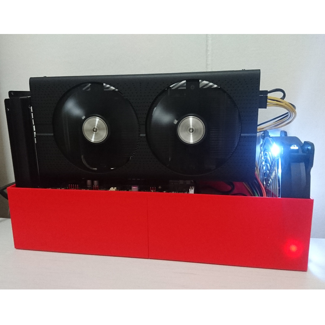 PowerColor Devil Box incl. custom 3D printed case (WTS or WTT ...