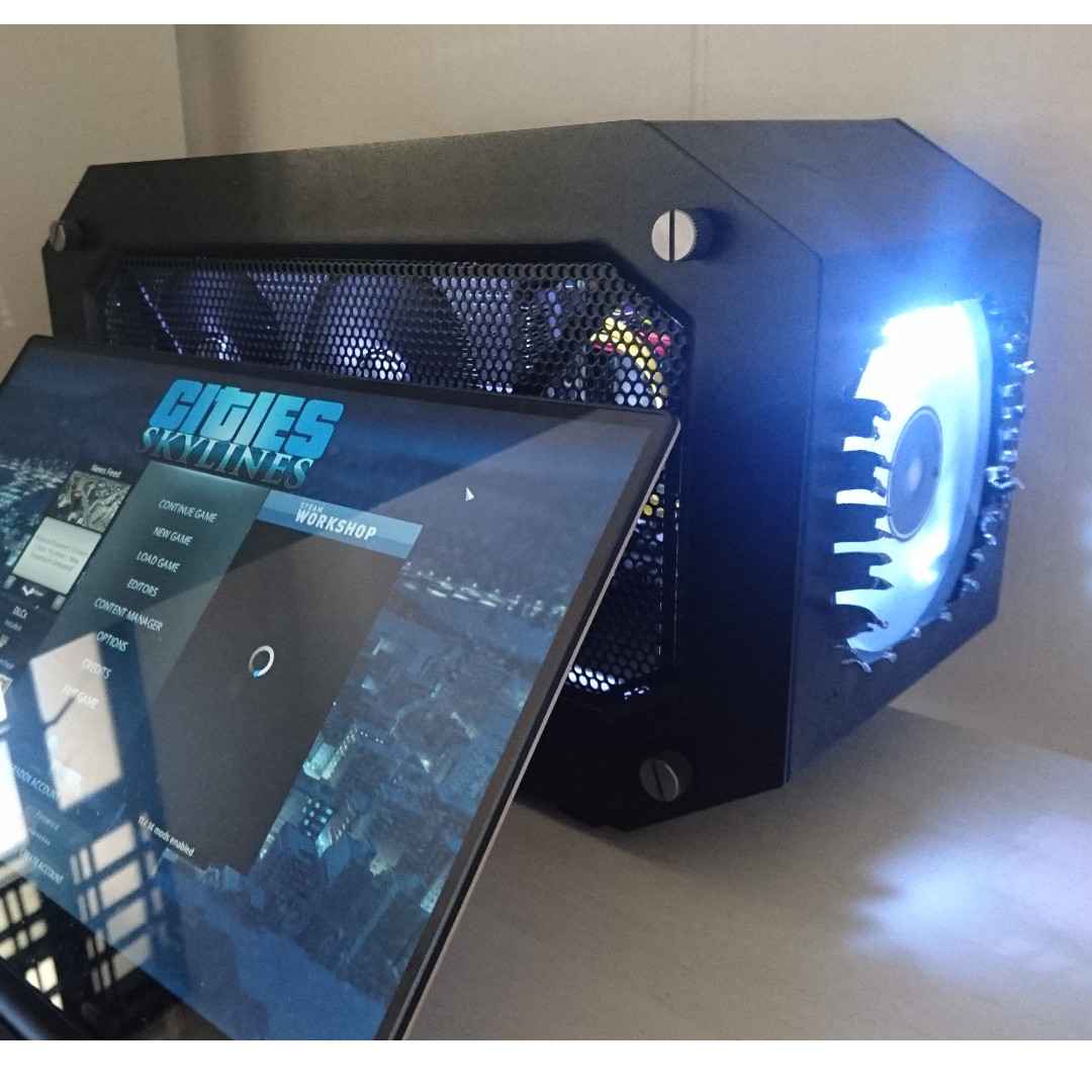 PowerColor Devil Box incl. custom 3D printed case (WTS or WTT ...