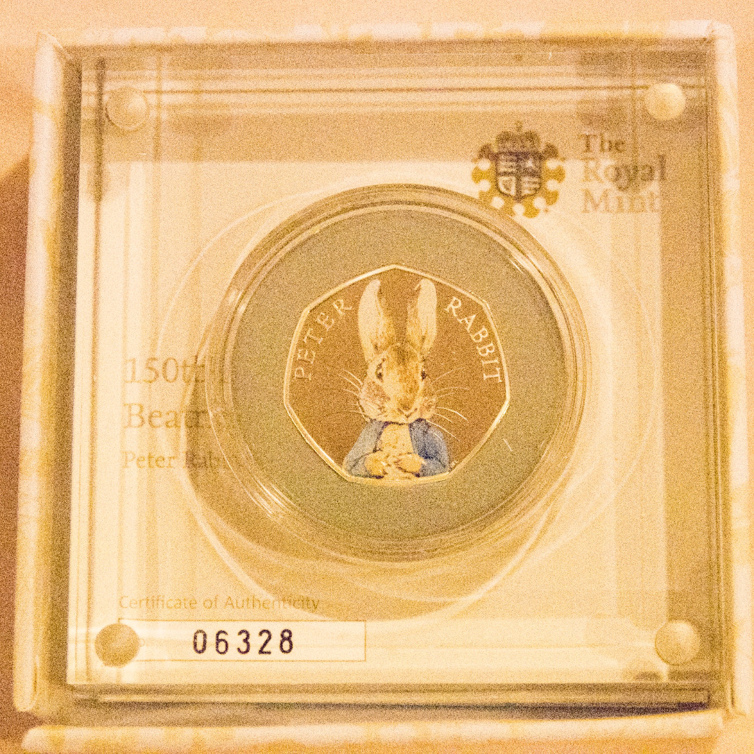 RARE 2016 FULL SET OF BEATRIX POTTER PETER RABBIT SILVER PROOF 50P ...