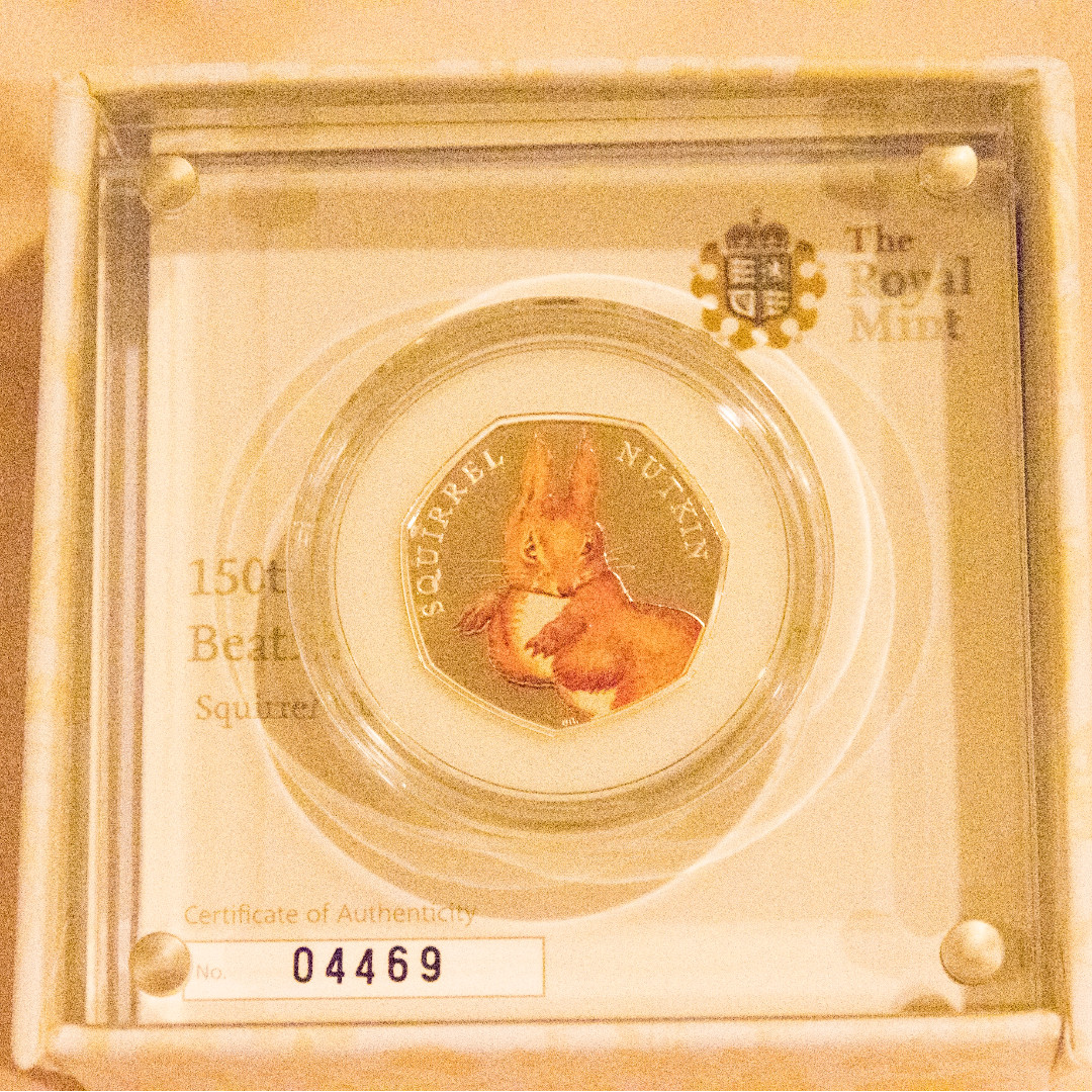 RARE 2016 FULL SET OF BEATRIX POTTER PETER RABBIT SILVER PROOF 50P ...