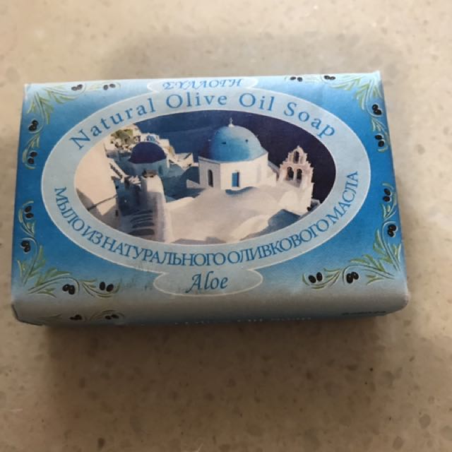 Traditional Pure Greek Olive Oil Soap, Health & Nutrition, Health ...
