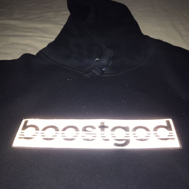 Boost God Hoodie with 3M Boxed OG Logo, Men's Fashion, Tops & Sets ...