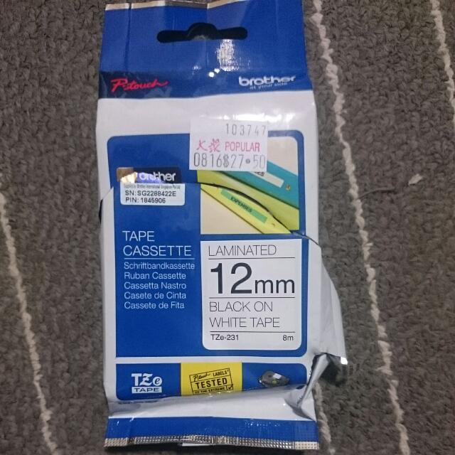 Brother Labelling Machine Tape, Computers & Tech, Printers, Scanners ...