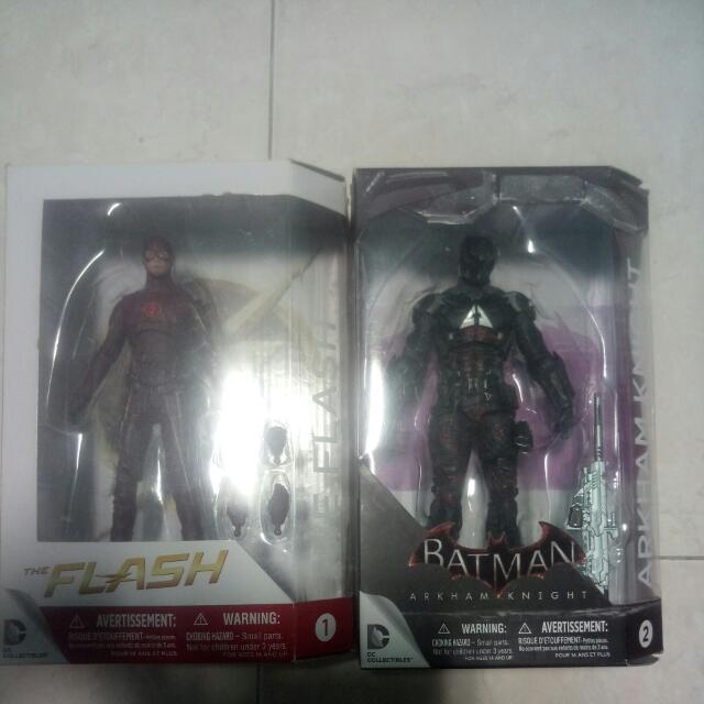 Flash And Arkham Knight, Hobbies & Toys, Toys & Games on Carousell