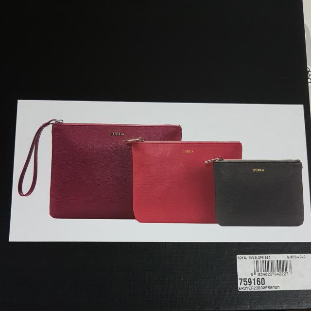 Furla Royal Envelope Set Of 3, Luxury, Bags & Wallets on Carousell