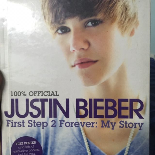 Justin Bieber: first Step To Forever, Hobbies & Toys, Books & Magazines ...