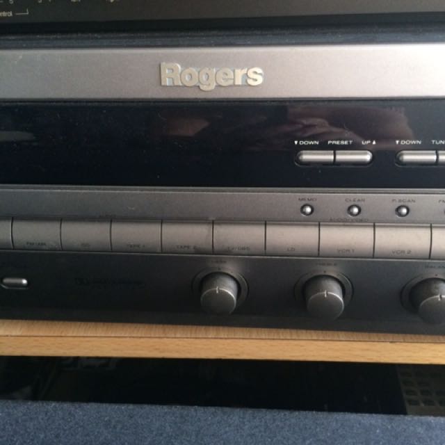 Rogers Audio/Video Receiver Amplifier AV8000, Hobbies & Toys ...