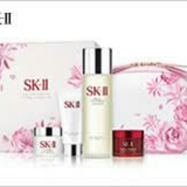 SK-II (SK2) Limited Edition Gift Set - Floral Version, Women's Fashion ...