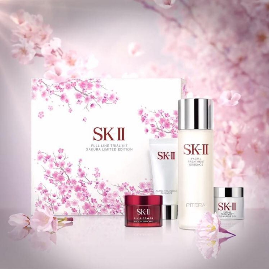 SK-II (SK2) Limited Edition Gift Set - Floral Version, Beauty ...
