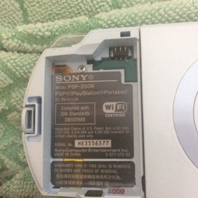 Sony Light/ Baby Blue PSP-2006, Video Gaming, Video Game Consoles ...