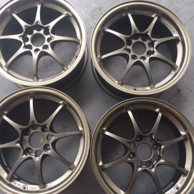 Sport Rim 15" Japan Rays CE28, Car Accessories on Carousell