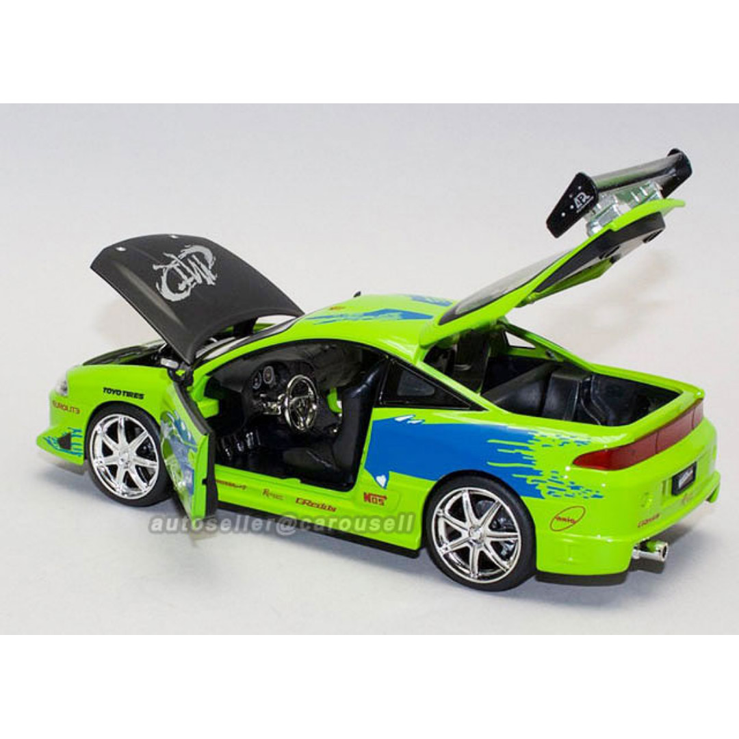 Brian's 1995 Mitsubishi Eclipse 1/24 Model - The Fast and the Furious ...