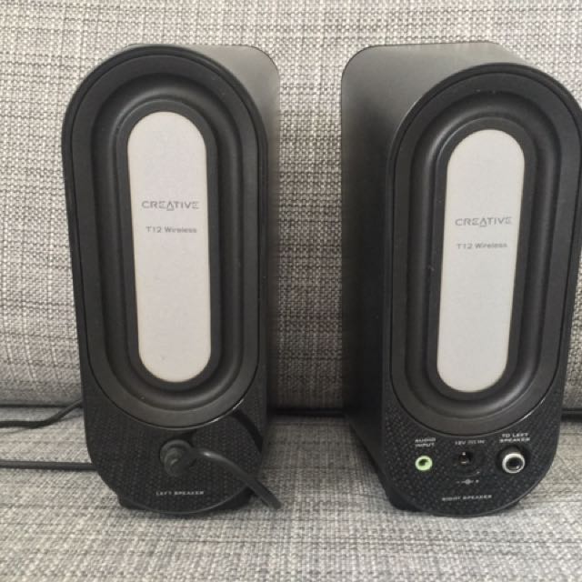 Creative T12 Wireless Speakers, Audio, Soundbars, Speakers & Amplifiers ...