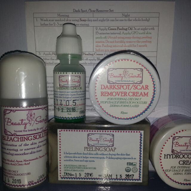 Darkspot, Scar & Pimple Mark Remover Set, Beauty & Personal Care, Face ...