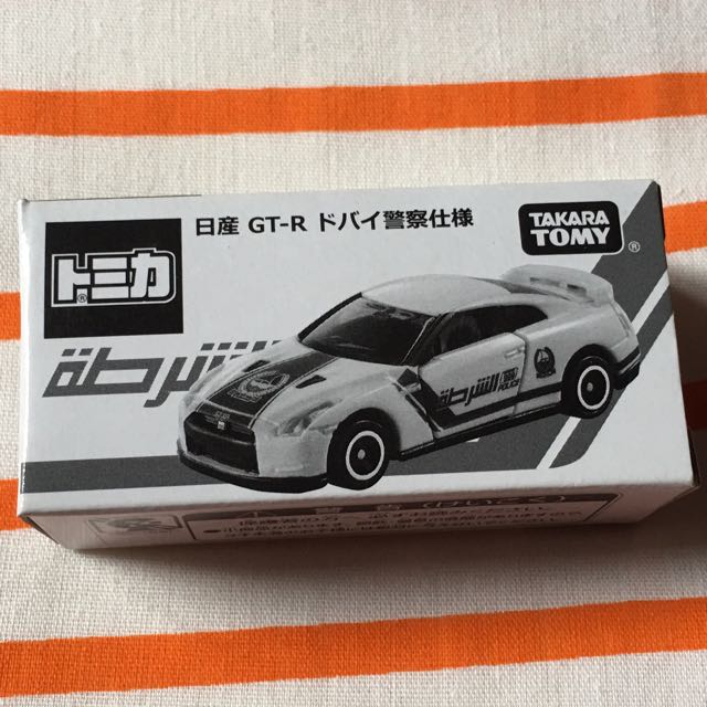 Tomica Nissan Skyline GT-R (R35) Dubai Police Car, Hobbies & Toys ...
