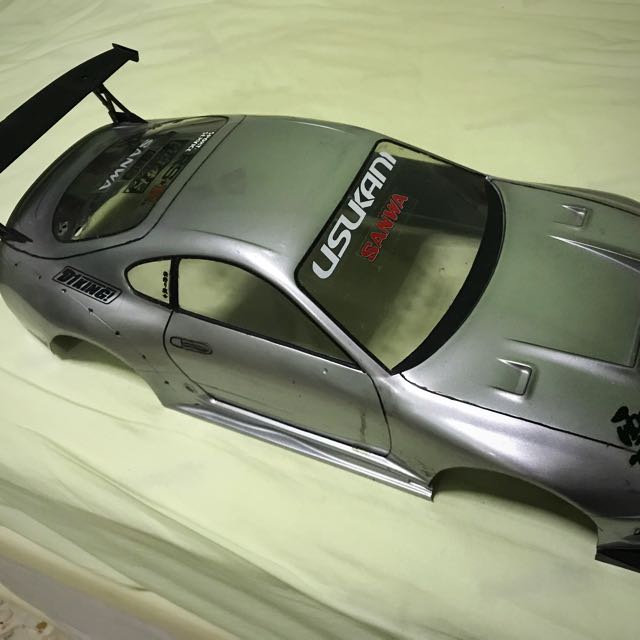 Toyota Supra Body Shell (1:10) 200mm, Car Accessories on Carousell