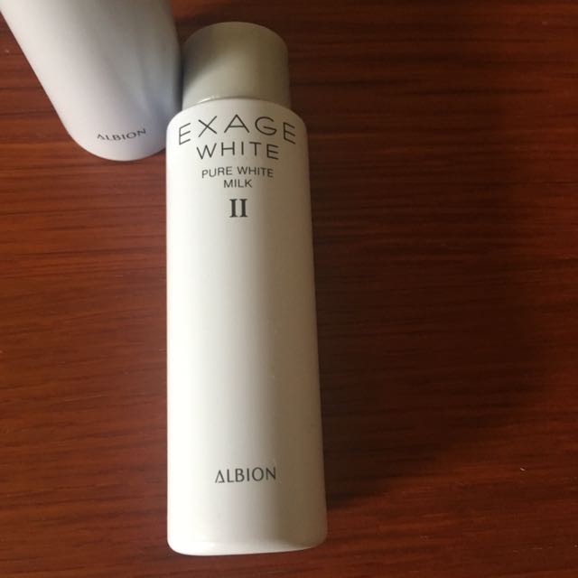 Albion Exage White Pure White Milk II, Health & Nutrition, Health ...