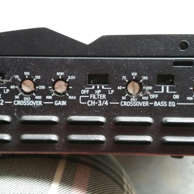 Alpine MRP-F250 4 Channel Power Amplifier, Car Accessories on Carousell