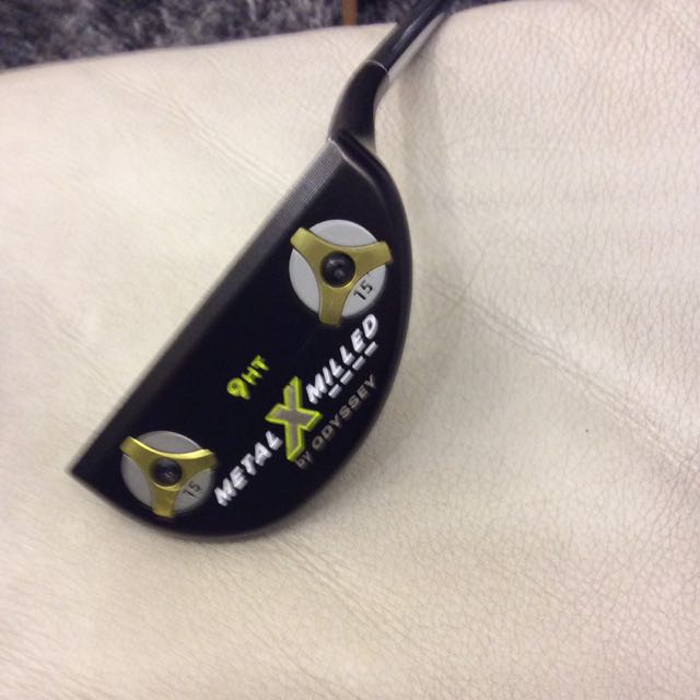 Callaway Odyssey Metal X Milled 9HT Golf Putter, Sports Equipment ...