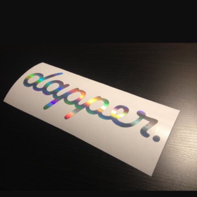Dapper Car Windscreen Sticker/ Decal/ Vinyl, Car Accessories on Carousell