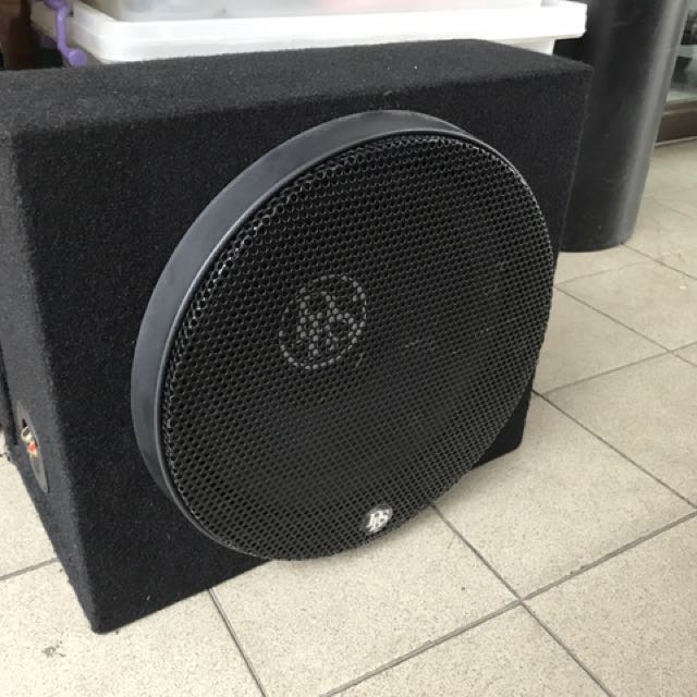 DLS CC-500 Monoblock & RW12 Woofer, Car Accessories on Carousell