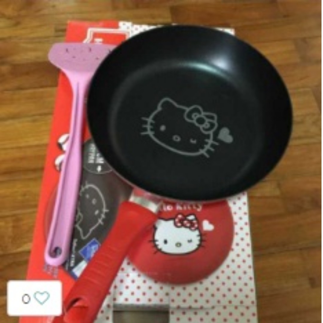 Frying Pan Hello Kitty " Maxim Brand ", TV & Home Appliances, Kitchen ...
