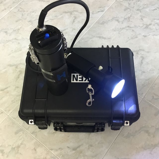Halcyon Explorer 21W HID Canister Light with Pelican Case, Sports ...