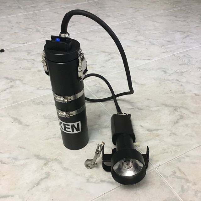 Halcyon Explorer 21W HID Canister Light with Pelican Case, Sports Equipment, Bicycles & Parts ...