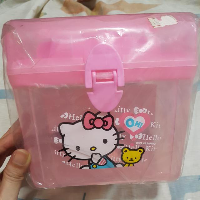 Hello Kitty Container, Hobbies & Toys, Stationery & Craft, Stationery ...