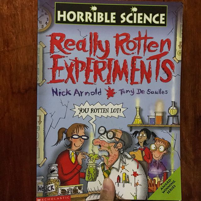 Horrible Science's Really Rotten Experiments By:Nick Arnold, Hobbies ...