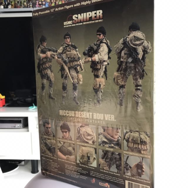 Hot Toys USMC Sniper - Operation Iraqi Freedom - MCCUU BDU Version ...
