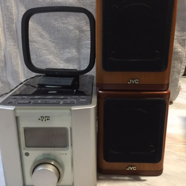 JVC Radio And Cd Player, Audio, Portable Music Players on Carousell