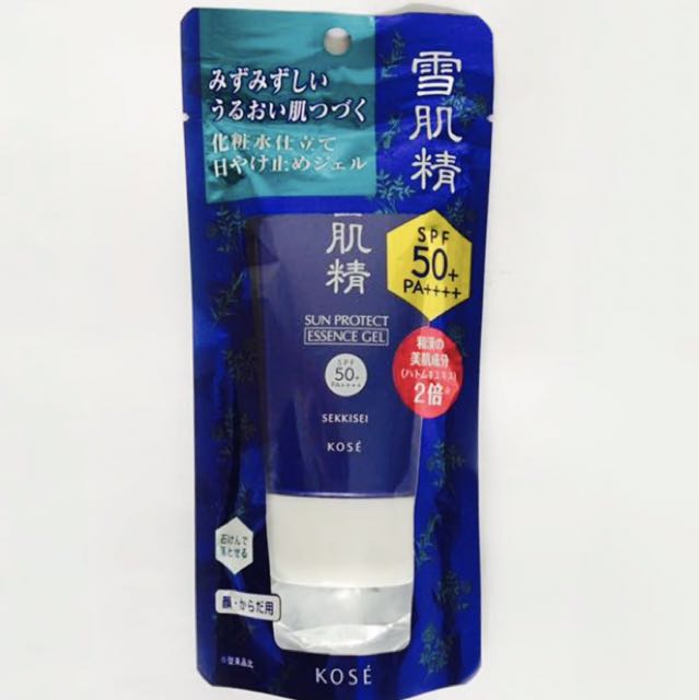 Kose Sun Protect Essence Gel, Beauty & Personal Care, Bath & Body, Body ...