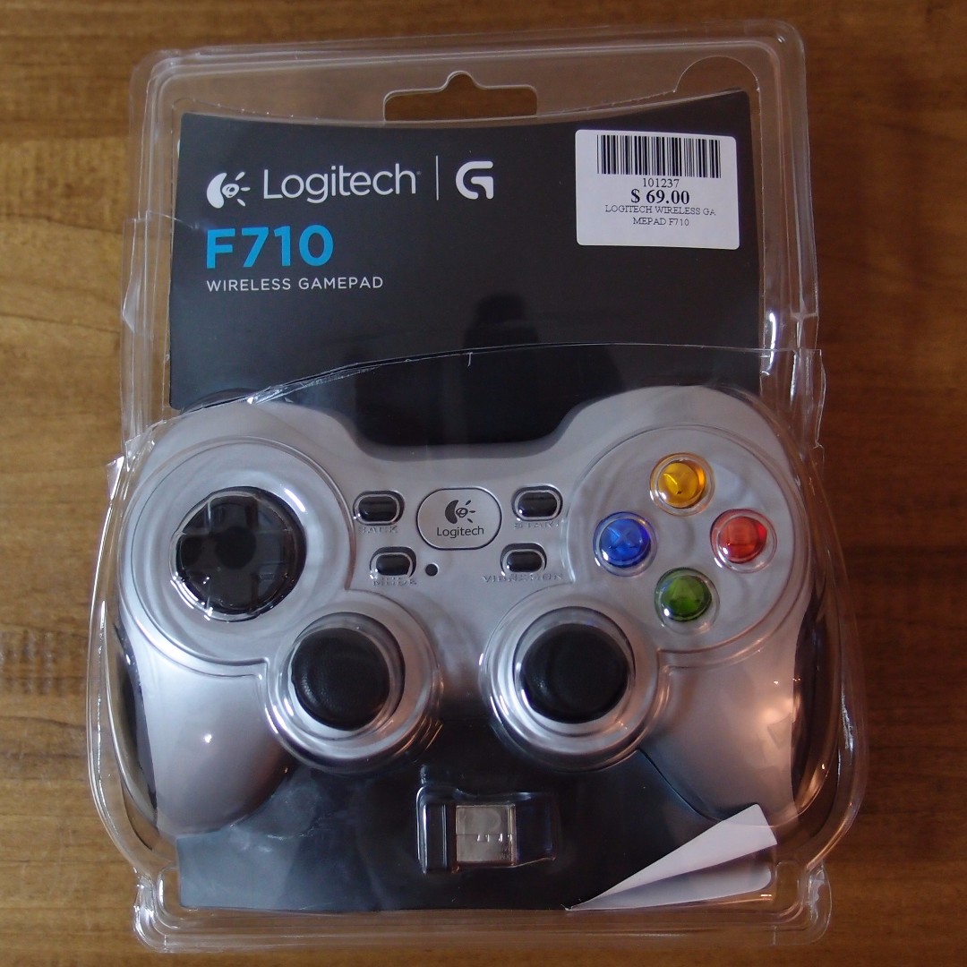 Logitech F710 wireless gamepad, Video Gaming, Gaming Accessories ...