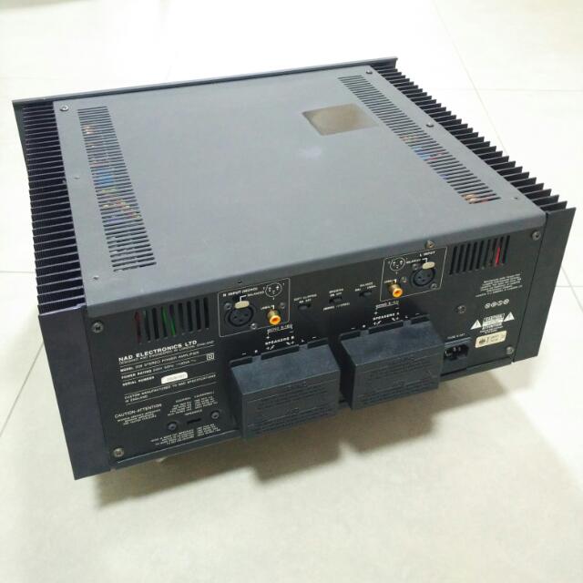NAD 208 Stereo Power Amplifier, Audio, Other Audio Equipment on Carousell