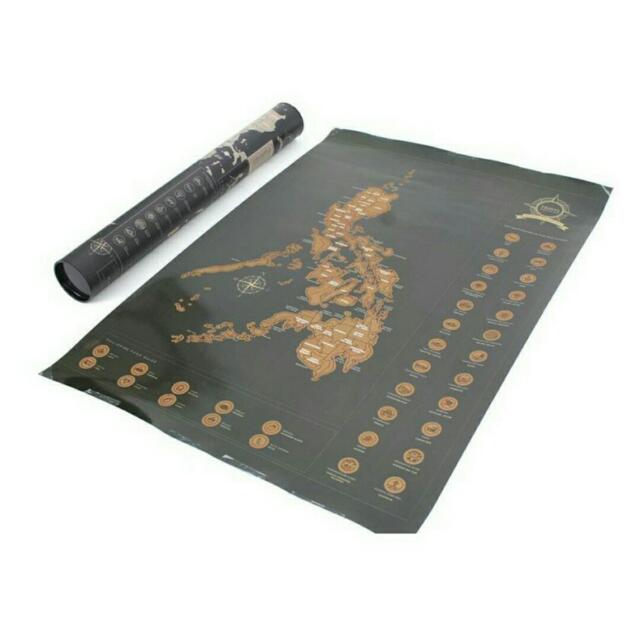 Scratch Map Philippines, Looking For on Carousell