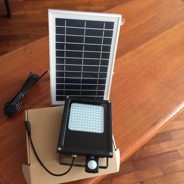 Solar Panel Lamp, Furniture & Home Living, Lighting & Fans, Lighting on ...