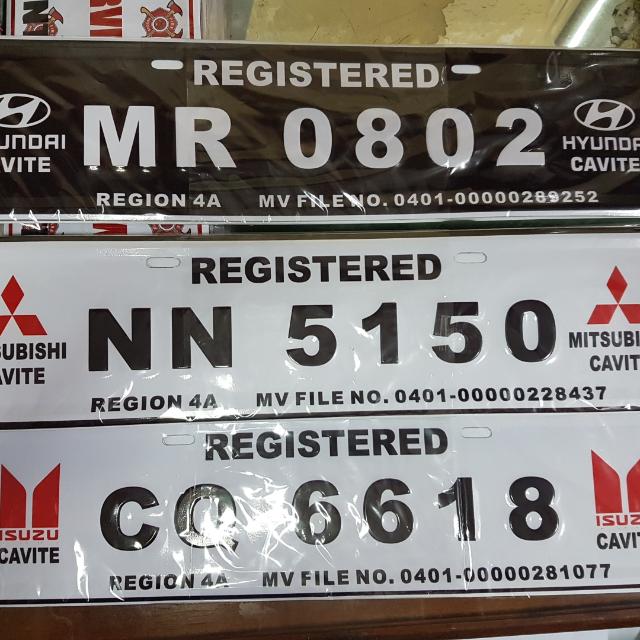 Conduction Temporary Plate, Car Parts & Accessories on Carousell