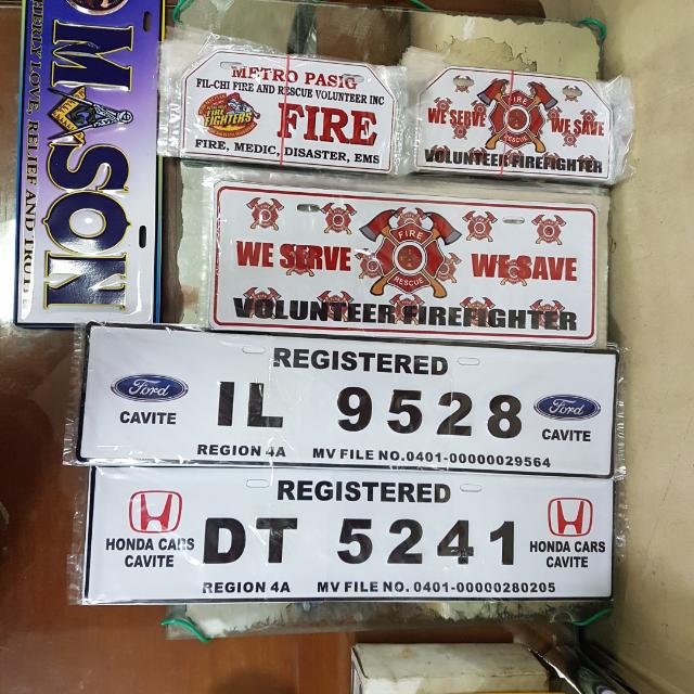 Conduction Temporary Plate, Car Parts & Accessories on Carousell