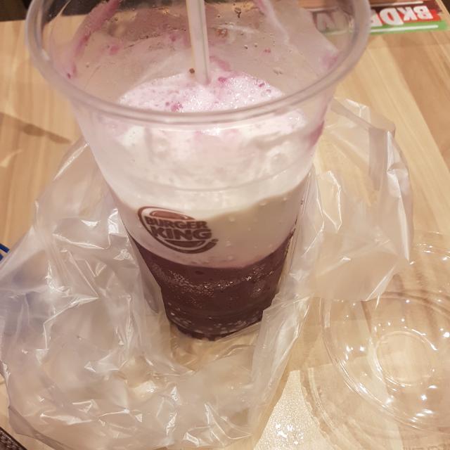 Half Full Fanta Grape Float From Burger King, Women's Fashion, Tops, Other Tops on Carousell