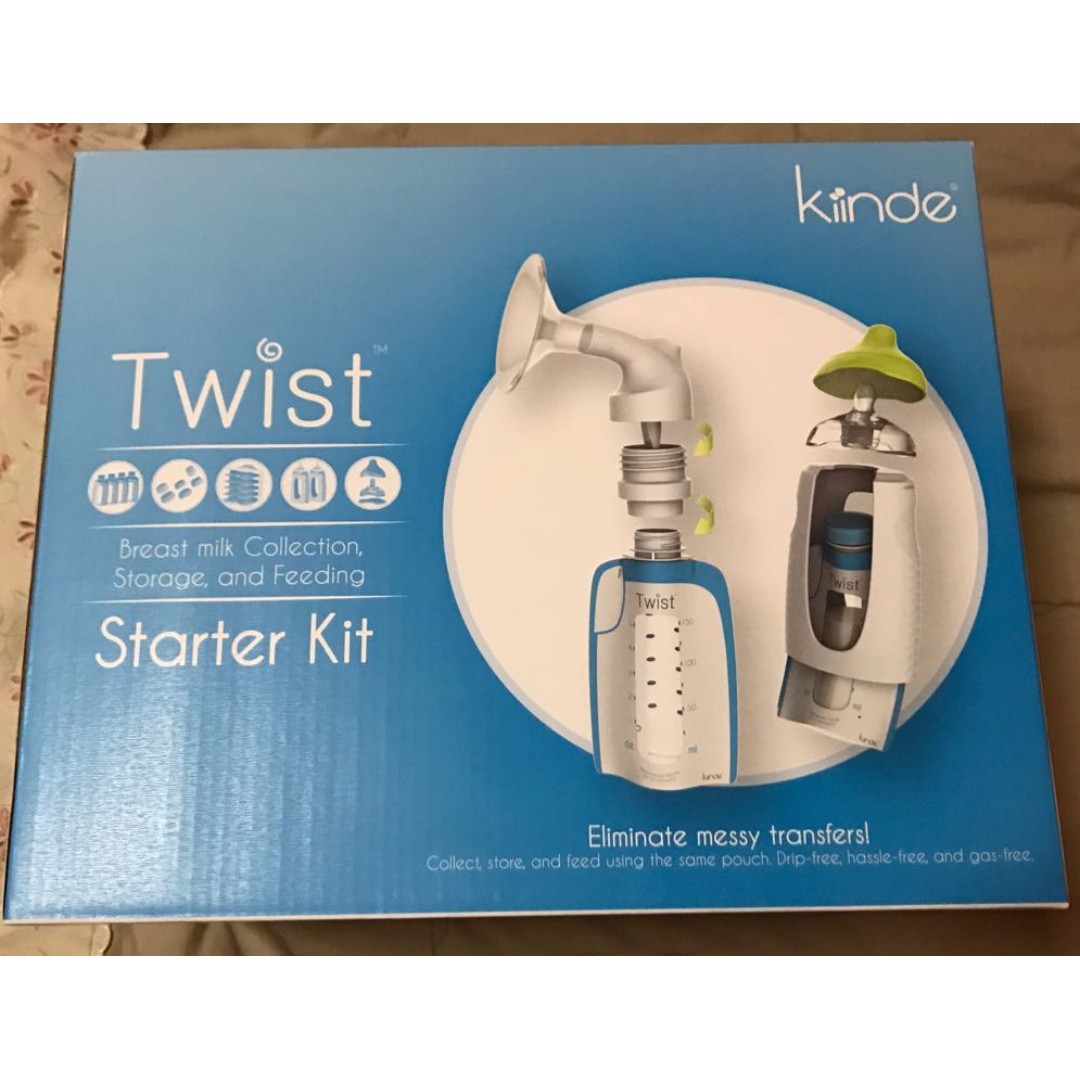 Kiinde Breast Milk Storage Twist Starter Kit, Babies & Kids, Nursing ...