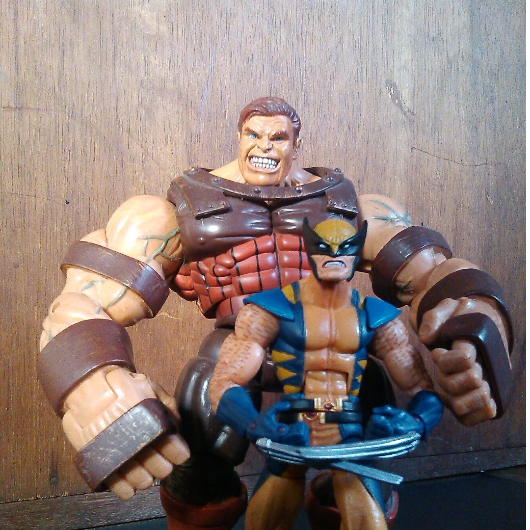 Marvel Legends Astonishing Wolverine and Series 6 Juggernaut unmasked ...