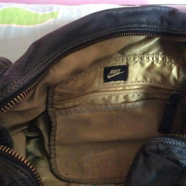 Nike Leather Bag, Women's Fashion, Bags & Wallets, Cross-body Bags on ...