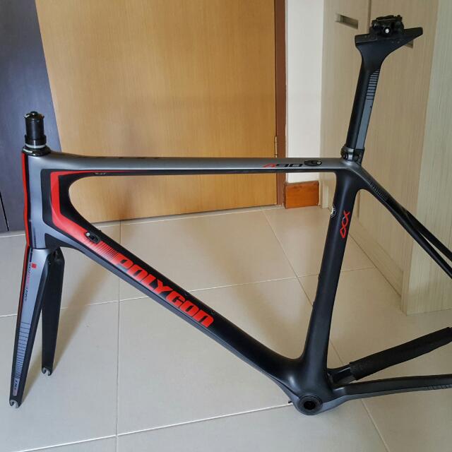 Polygon Helios A9.0 Carbon Aero Frameset Road Racing with Pressfit BB ...